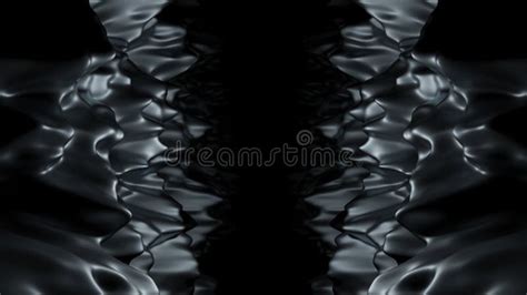 Corridor With Ribbed Walls Design 3d Corridor With Bumpy Sharp Walls