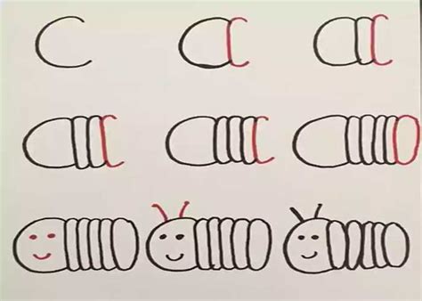 آموزش تصویری نقاشی حروف انگلیسی از حرف A تا E قدم به قدم برای تمامی سنین پاموه