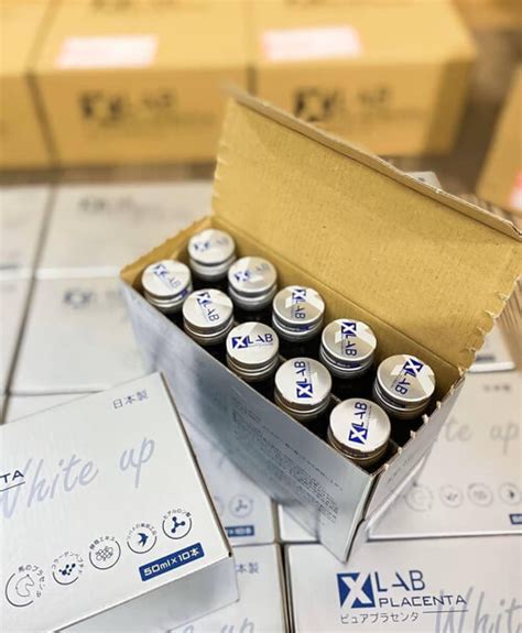 NƯỚc UỐng TrẮng Da Xlab Placenta ⚜️ 100 Nhật Bản