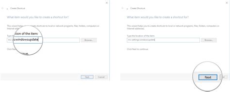 how to create a shortcut to windows update in windows 10 windows central