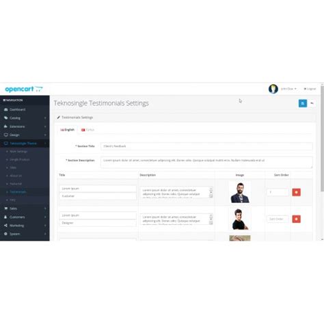 opencart single page and single product shop theme 3x