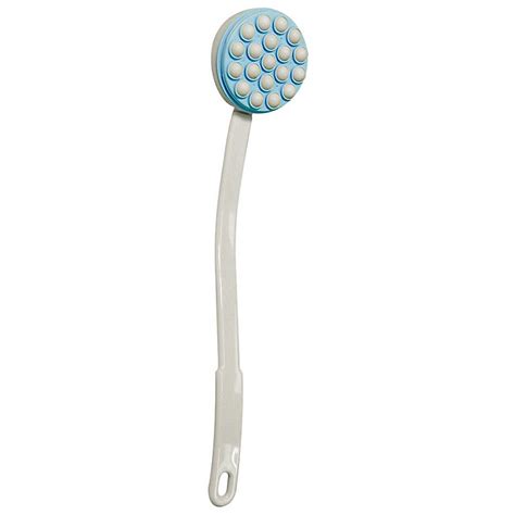 Easy Reach Lotion Applicator Long Handle Body Brush With Massaging
