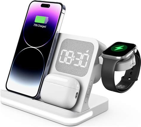 Hatalkin 3 In 1 Wireless Charging Station For Apple Devices