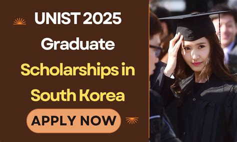 Unist 2025 Graduate Scholarships In South Korea Scholarships Analyst