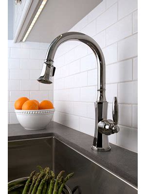 Newport Brass Metropole Pull Down Touch Single Handle Kitchen Faucet