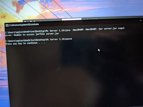 having trouble creating a server r minecraft