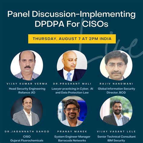 Pritha Aash On Linkedin Ciso Dpdpa Cybersecurity Digitalpersonaldataprotectionact Challenges…