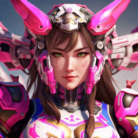 Fan Art Of Dva From Overwatch By Iamgrn12 On Deviantart