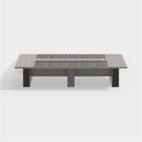 Modern Minimalist Conference Table 3d Model