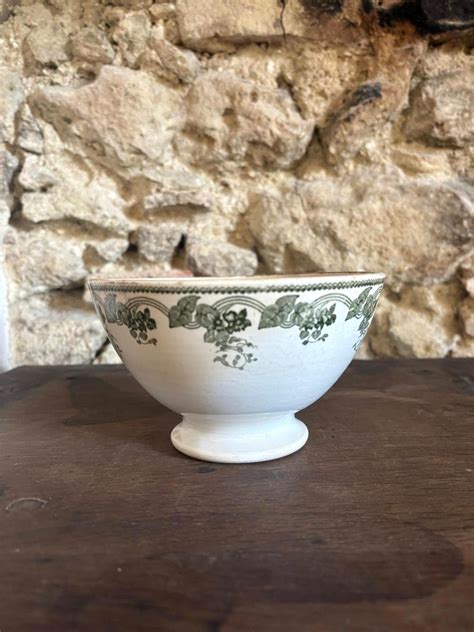Antique French Café Au Lait Bowl Etsy