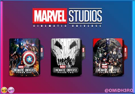 Marvel Studios Phases Folder Icon By Omidh3ro On Deviantart