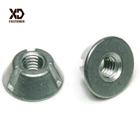 316 Stainless Steel Anti Theft Security Nuts Tamper Resistant Tri
