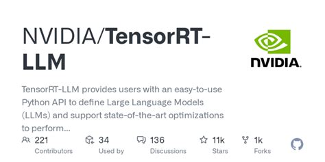 Chen Yong Cher On Linkedin Github Nvidiatensorrt Llm Tensorrt Llm