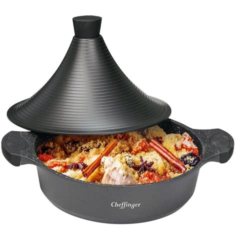 Cheffinger Bräter 32 Cm Tajine Gartopf Dampfgarer Bräter Tagine