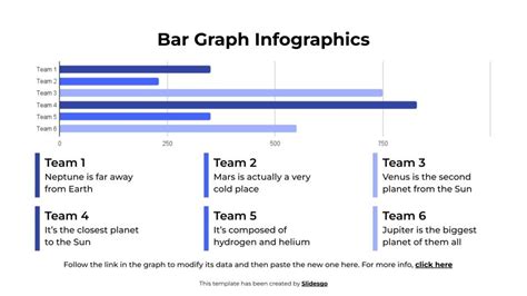 Bar Graph Infographics Template