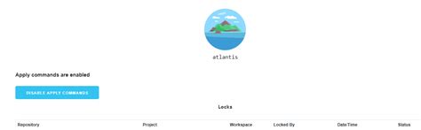 Disable Apply Commands Ui Button Should Also Disable Plan Commands · Issue 3913 · Runatlantis