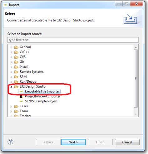 Howto Download Separate Elfsrechex File To Microcontroller Using S32