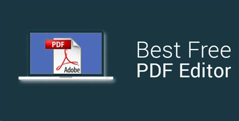 Best Free PDF Editors In 2025