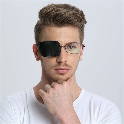 Fcarolyn Silk Eye Patch For Glasses Treat Lazy Eyeamblyopia