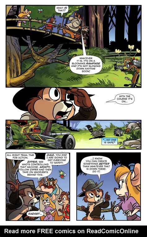 Read Online Chip N Dale Rescue Rangers Comic Issue 5