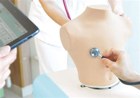 Simulateurd Auscultation Pulmonary Pediatric Formation Médical Réaliste