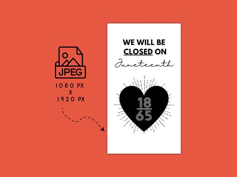 Juneteenth Holiday Closure Sign Etsy