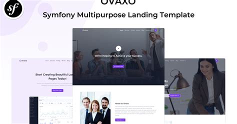 Ovaxo Symfony Business And Corporate Template Site Templates Landing