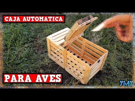 Trampa Para Aves automática TUTORIAL YMX SUPERVIVENCIA Trampa para pajaros Jaulas de