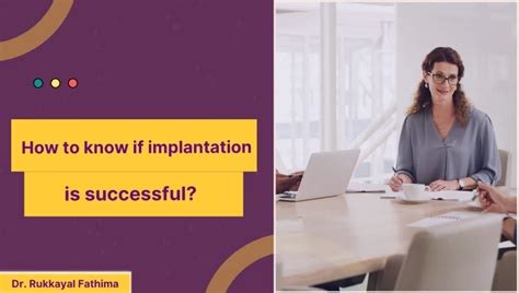 How To Know If Implantation Is Successful