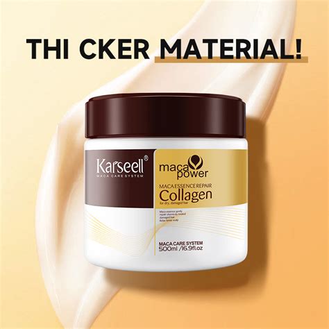Karseell Collagen Hair Treatment Deep Repair Conditioning Argan Oil Collagen Hair Mask Essence