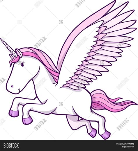 Unicorn Pegasus Vector And Photo Free Trial Bigstock Clip Art Library