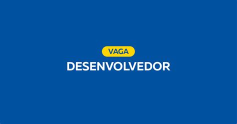 VAGA Desenvolvedor Trevilub