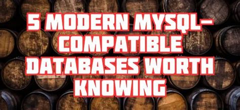 Itldc • 🐬 5 Modern Mysql Compatible Databases Worth Knowing