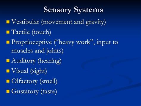 Sensory Processing Disorder Identification And Intervention Linda King
