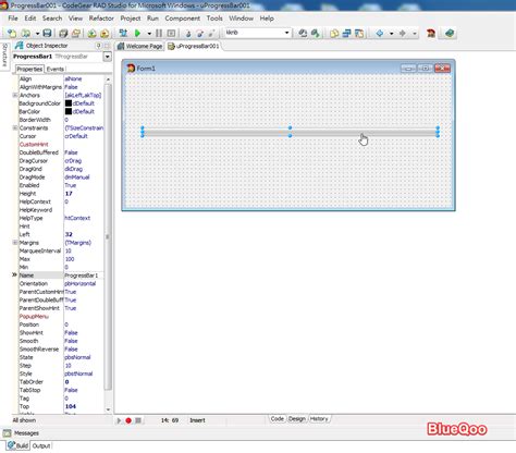 Delphi Component TProgressBar進度條範例 免費資源分享