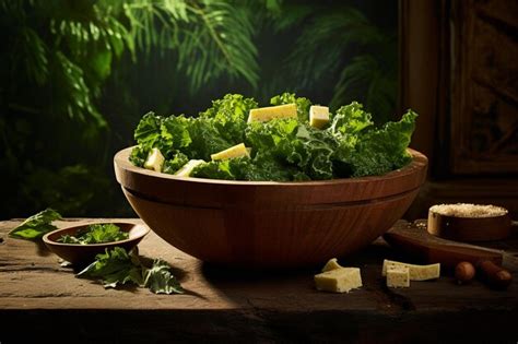 Premium Ai Image Saladserenityfreshcaesar