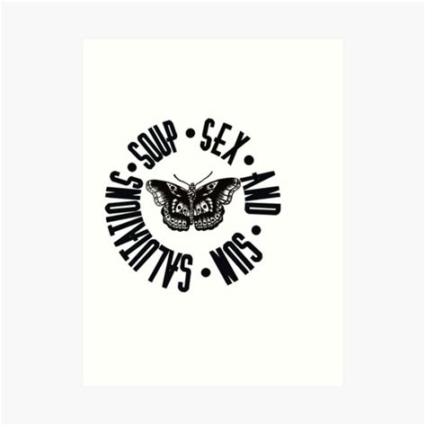 Harry Styles Soup Sex And Sun Salutations With Tattoo Art Print For