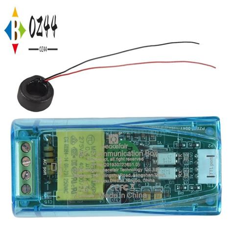 A J Y K Pzem 004t Последняя версия Ttl Modbus Rtu Мощность Энергия Ваттметр Ac 220v 100a