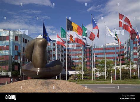 K Adenauer Building European Parliament Luxembourg City Luxembourg