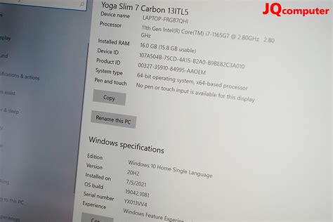 Lenovo Yoga Slim Carbon Jqcomputer