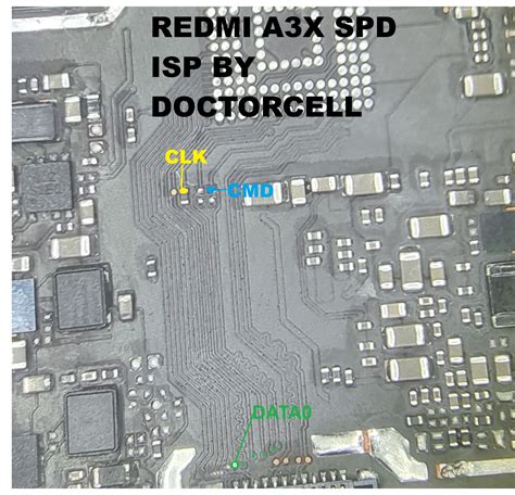 Doctor Redmi A3x Procesador Spd Isp Pinout By Doctorcell Facebook