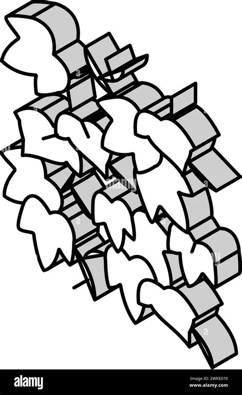 English Ivy Isometric Icon Vector Illustration Stock Vector Image And Art