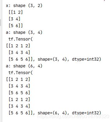 tensorflow常用数据函数总结 tf tile tf expand dims batch dot split 大大的海棠湾 博客园