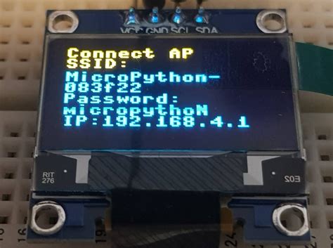 Micropython Ssd Oled