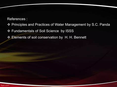 Watershed Concept Objectives And Approach Pptx