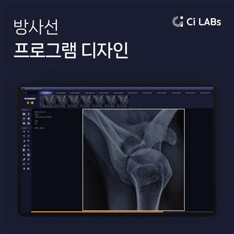 방사선 프로그램 디자인 웹 Ui·ux 포트폴리오 크몽