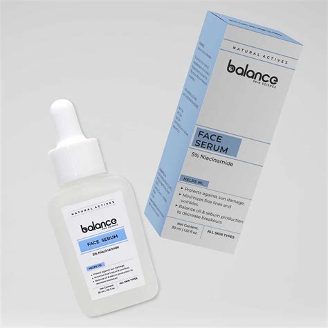 Balance Skin Science 5 Niacinamide Face Serum For Radiant Skin