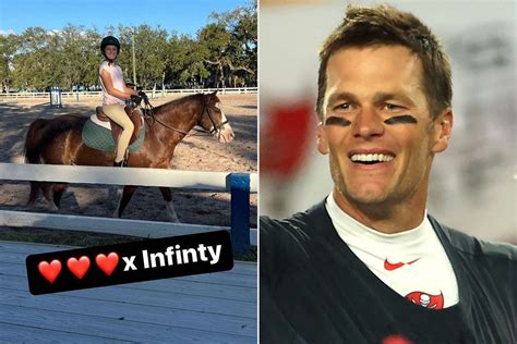 Tom Brady Shares Cute Photo Of Daughter Vivian Horseback Riding