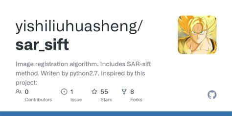 Github Yishiliuhuashengsarsift Image Registration Algorithm