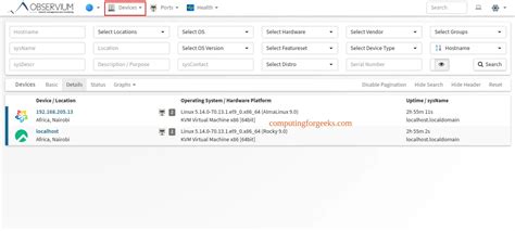 install observium monitoring tool on rocky 9 almalinux 9